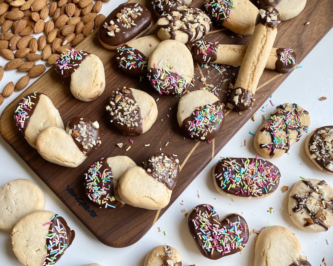 Kransekake cookies og kransekakestenger – Henriettes matblogg