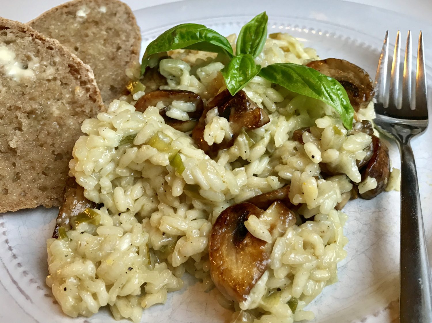 Kremet risotto med sopp – Henriettes matblogg